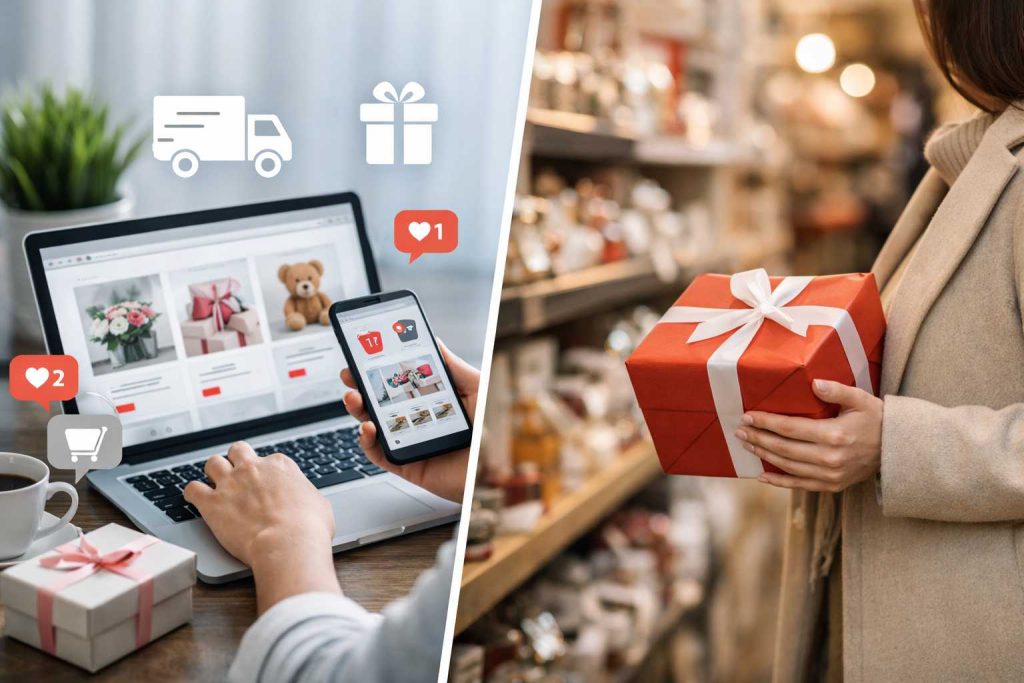 Online Gifts vs In-Store Gifts: What Do Buyers Prefer Today?